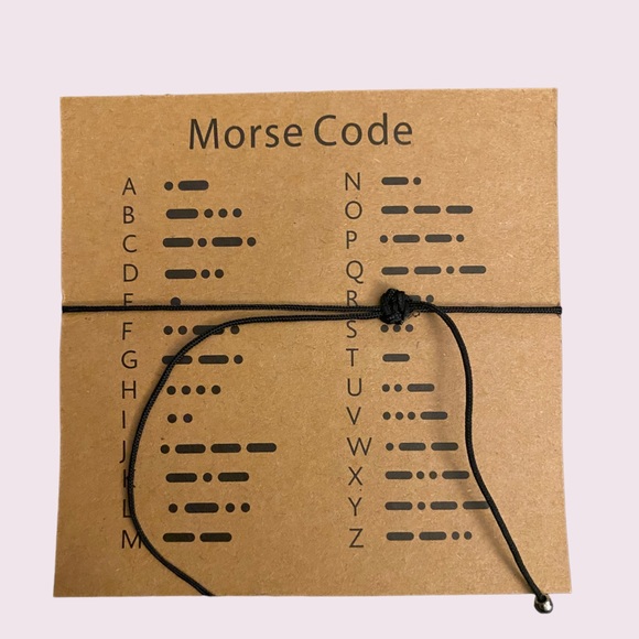 Jewelry | Morse Code Best Bitches Bracelet 179 | Poshmark